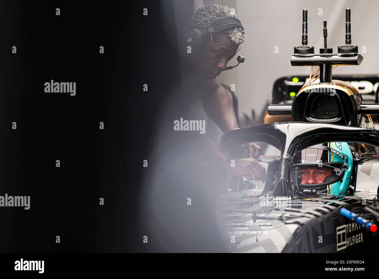 Silverstone, UK. 05th July, 2024. PITT Brad (USA), actor playing Sonny ...