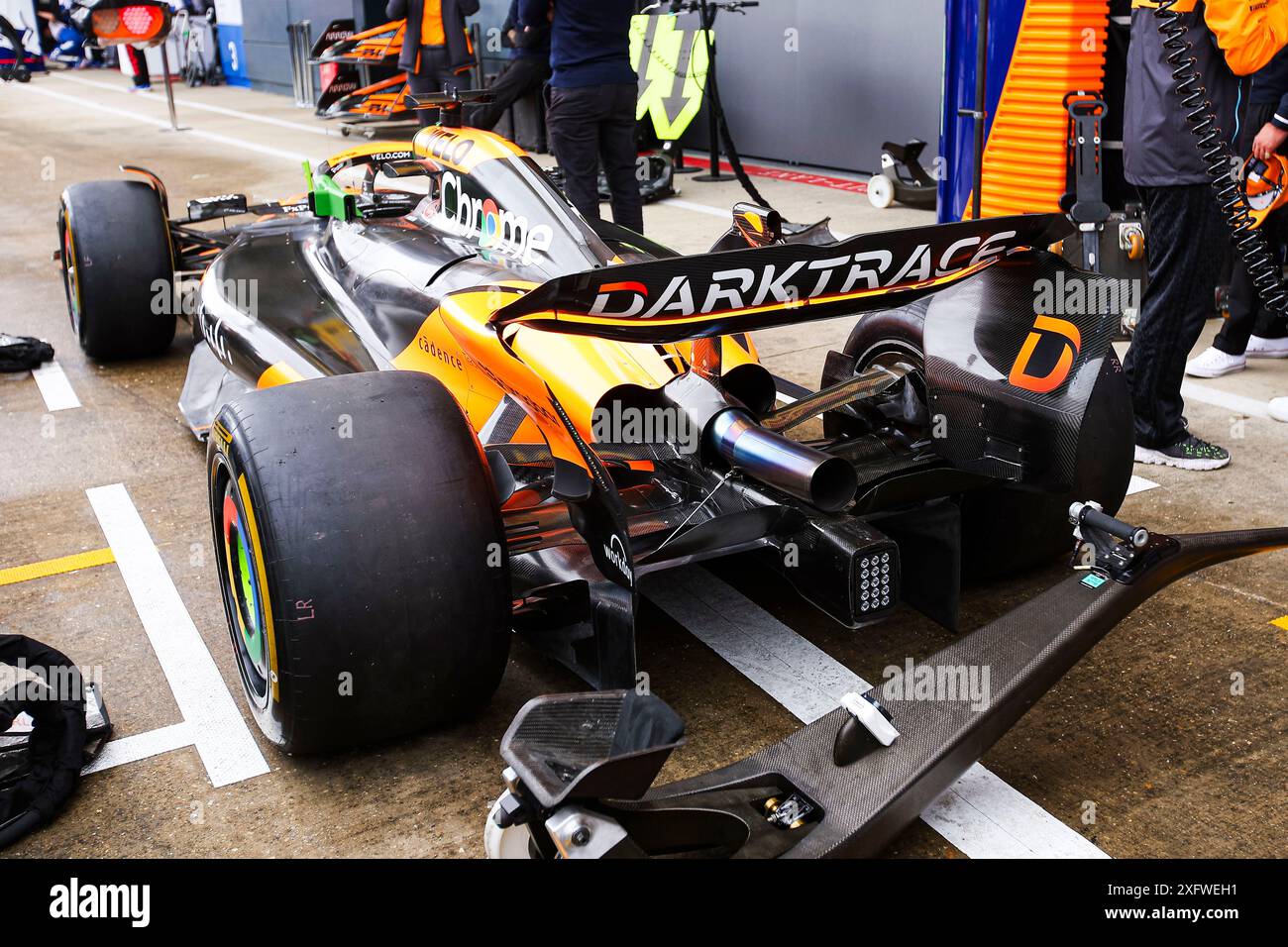 Silverstone, UK. 05th July, 2024. McLaren F1 Team MCL38, mechanical ...