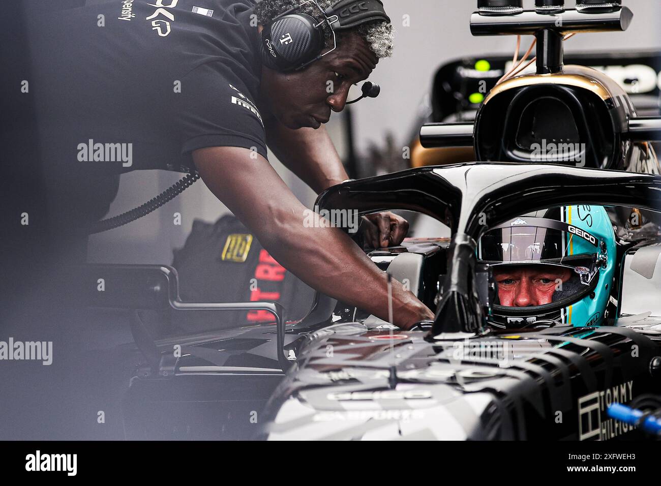 Silverstone, UK. 05th July, 2024. PITT Brad (USA), actor playing Sonny ...