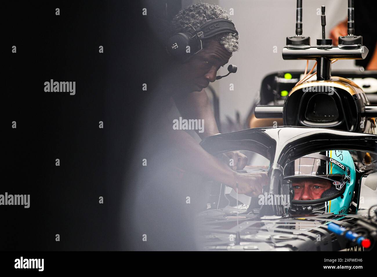 Silverstone, UK. 05th July, 2024. PITT Brad (USA), actor playing Sonny ...