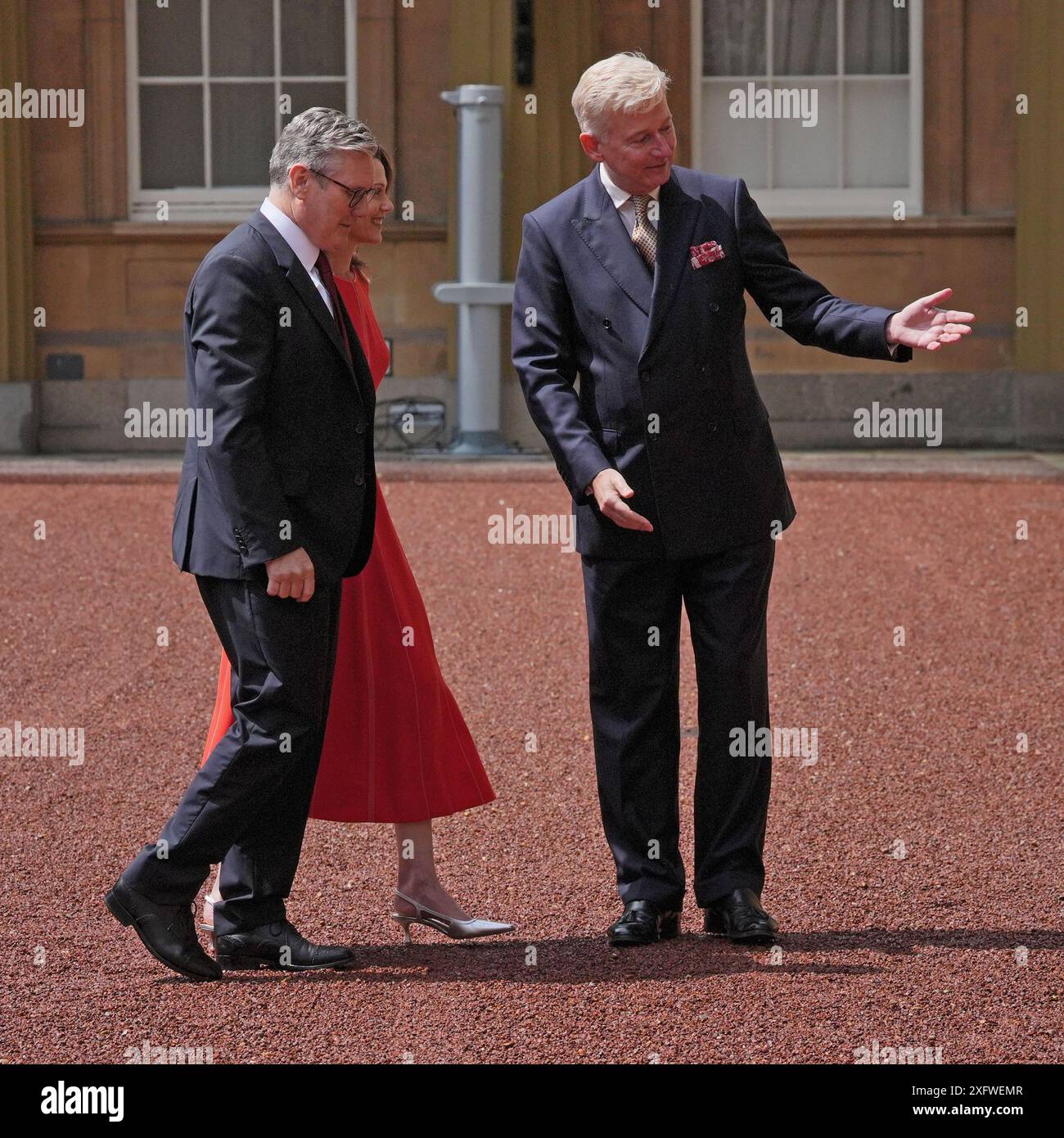 Sir Clive Alderton, Principal Private Secretary to the King and Queen ...