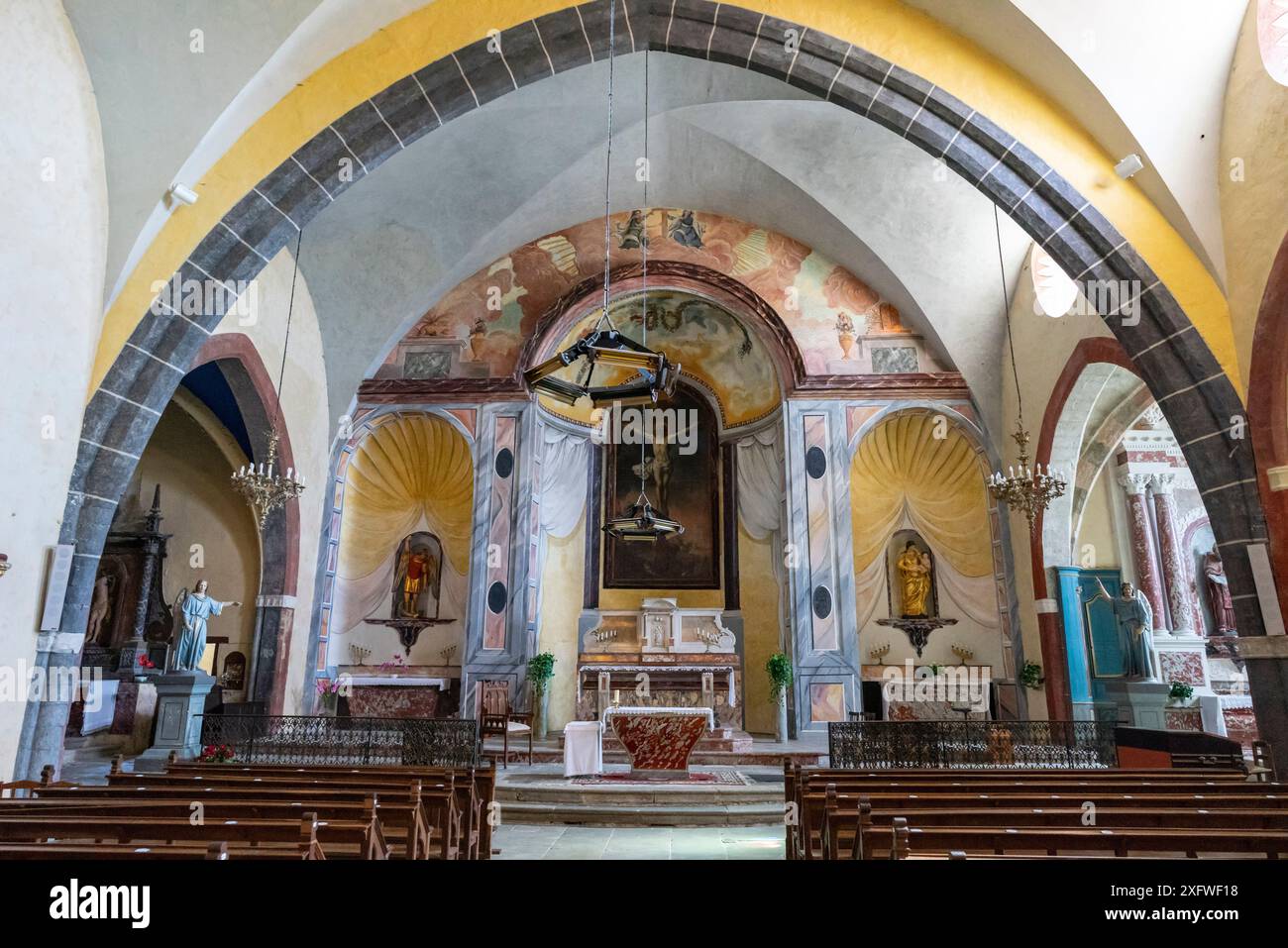 church of Saint-Michel, Romanesque building from the [[13th century ...