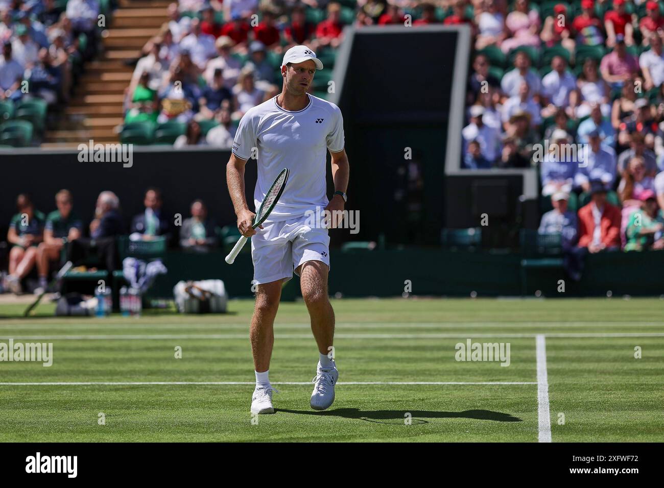 Hubert hurkacz wimbledon 2024 hi-res stock photography and images - Alamy