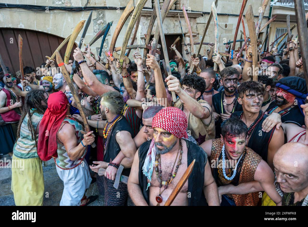 celebration of the patron saint, Moors and Christians, Pollensa ...