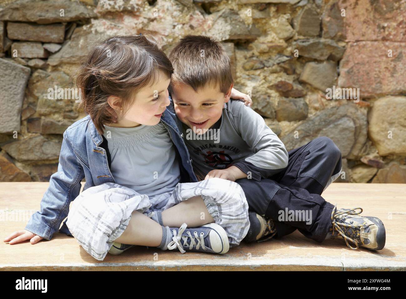 5 year old children Stock Photo - Alamy