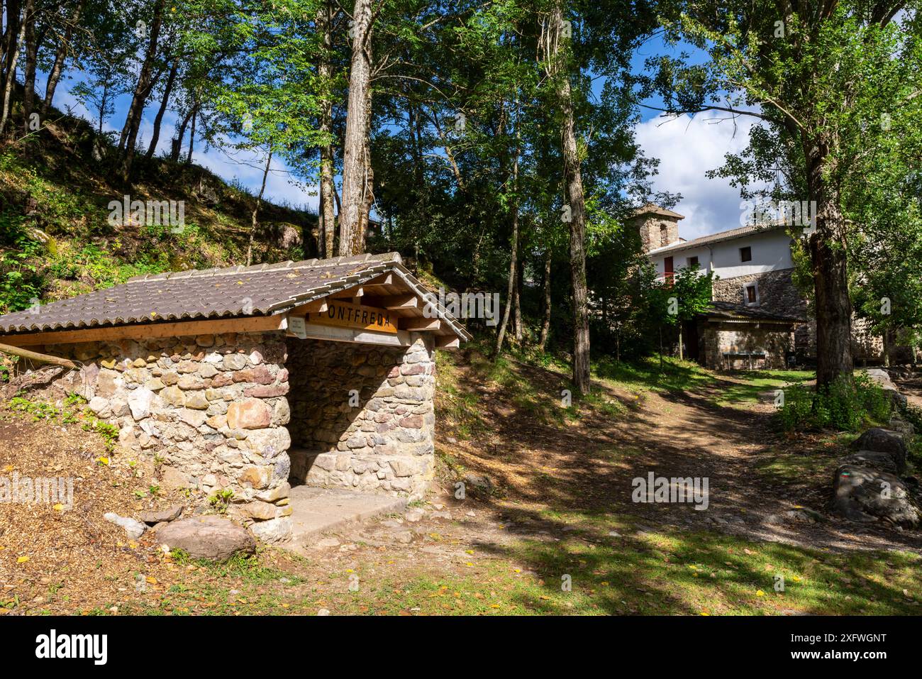 The Shrine of Saint Mary of Bastanist, Cadí-Moixeró Natural Park ...
