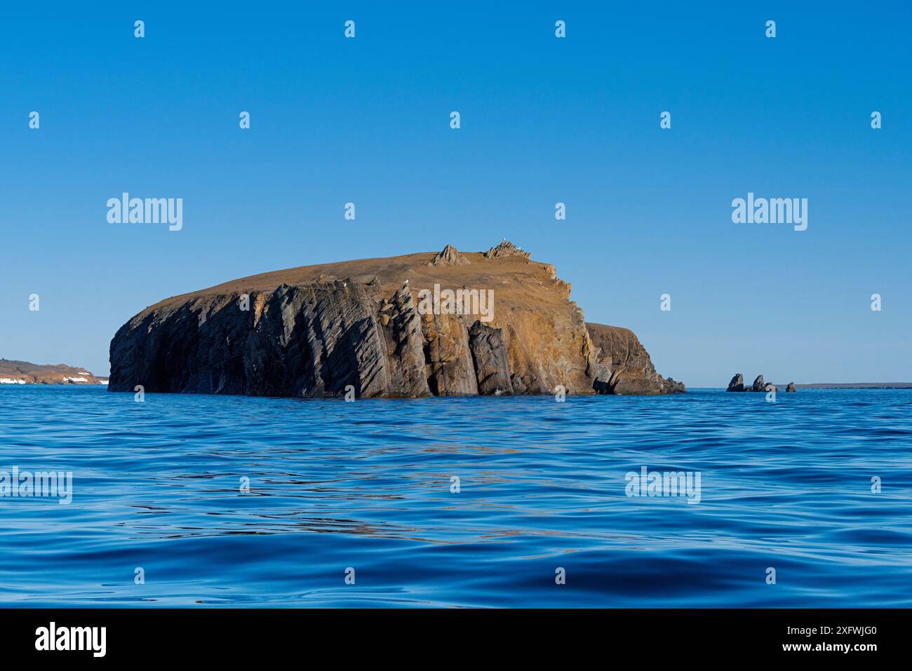 Islands in Novaya Zemlya, Russian Arctic, July Stock Photo - Alamy