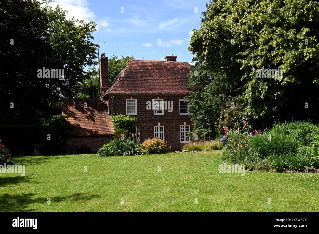 Farleys House, near the East Sussex village of Chiddingly, was once the ...