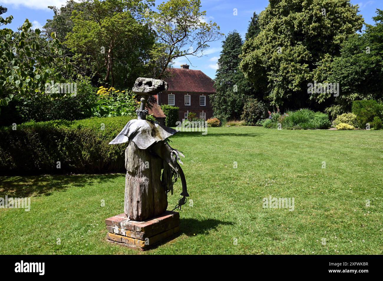 Farleys House and its sculpture garden the Sussex village of Chiddingly ...