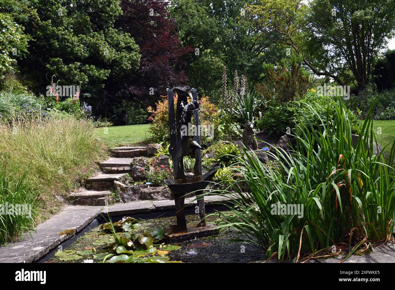 Farleys House and its sculpture garden the Sussex village of Chiddingly ...