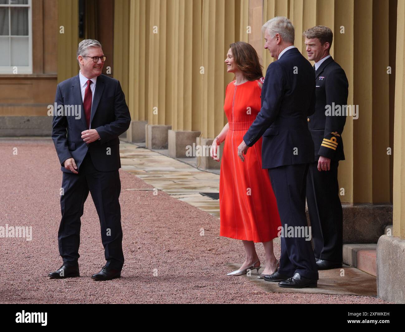 Sir Clive Alderton, Principal Private Secretary to the King and Queen ...
