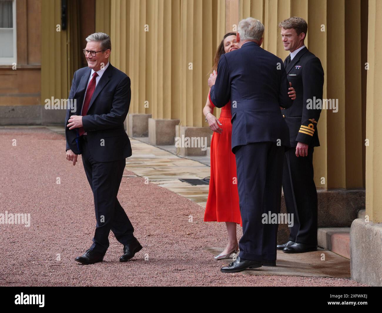 Sir Clive Alderton, Principal Private Secretary to the King and Queen ...