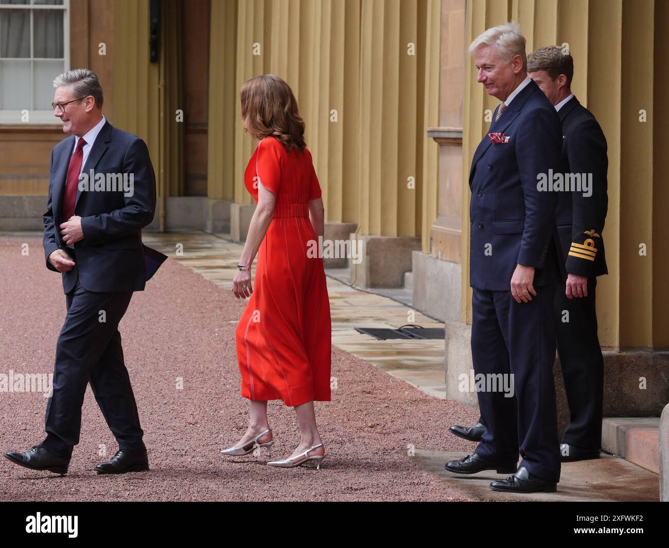 Sir Clive Alderton, Principal Private Secretary to the King and Queen ...