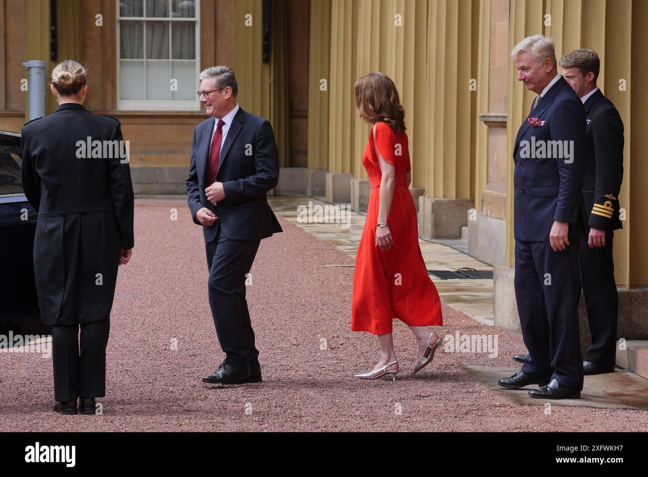 Sir Clive Alderton, Principal Private Secretary to the King and Queen ...