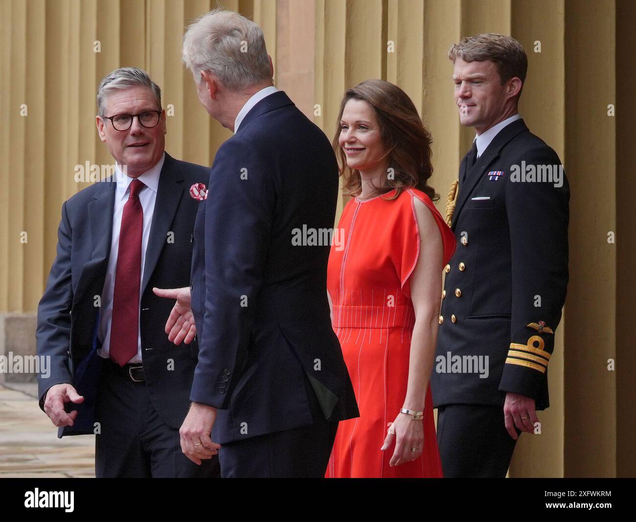 Sir Clive Alderton, Principal Private Secretary to the King and Queen ...