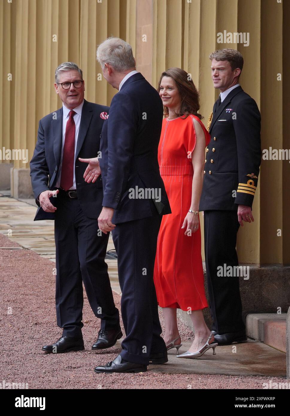 Sir Clive Alderton, Principal Private Secretary to the King and Queen ...