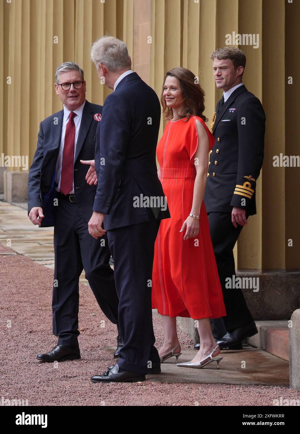 Sir Clive Alderton, Principal Private Secretary to the King and Queen ...