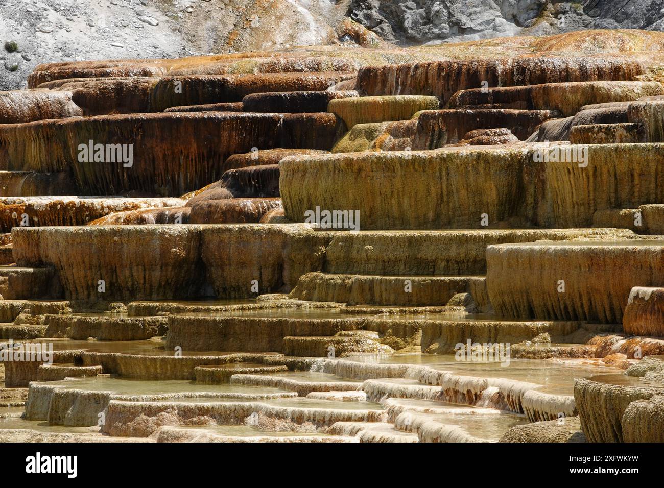 Unesco limestone hot springs hi-res stock photography and images - Alamy