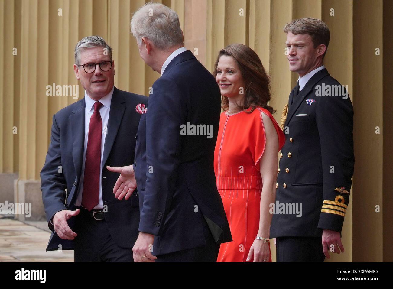 Clive Alderton, Principal Private Secretary to the King and Queen, back ...