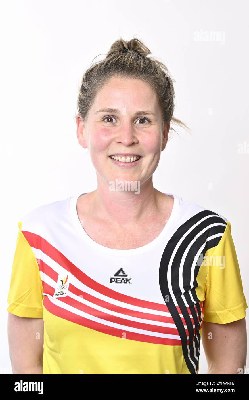 Wietske Idema poses for the photographer during a photoshoot for the ...