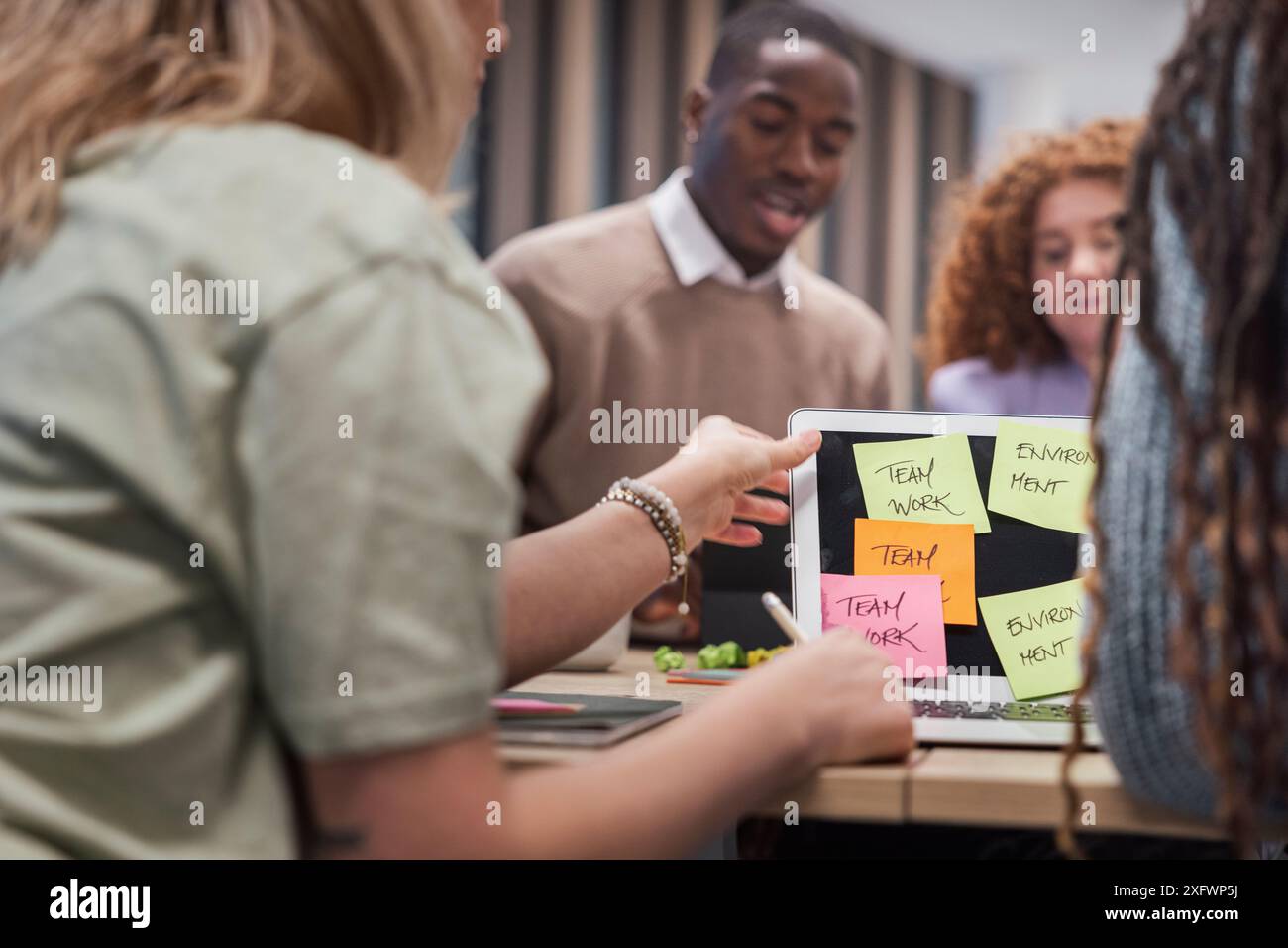 Professional business communication strategies hi-res stock photography ...