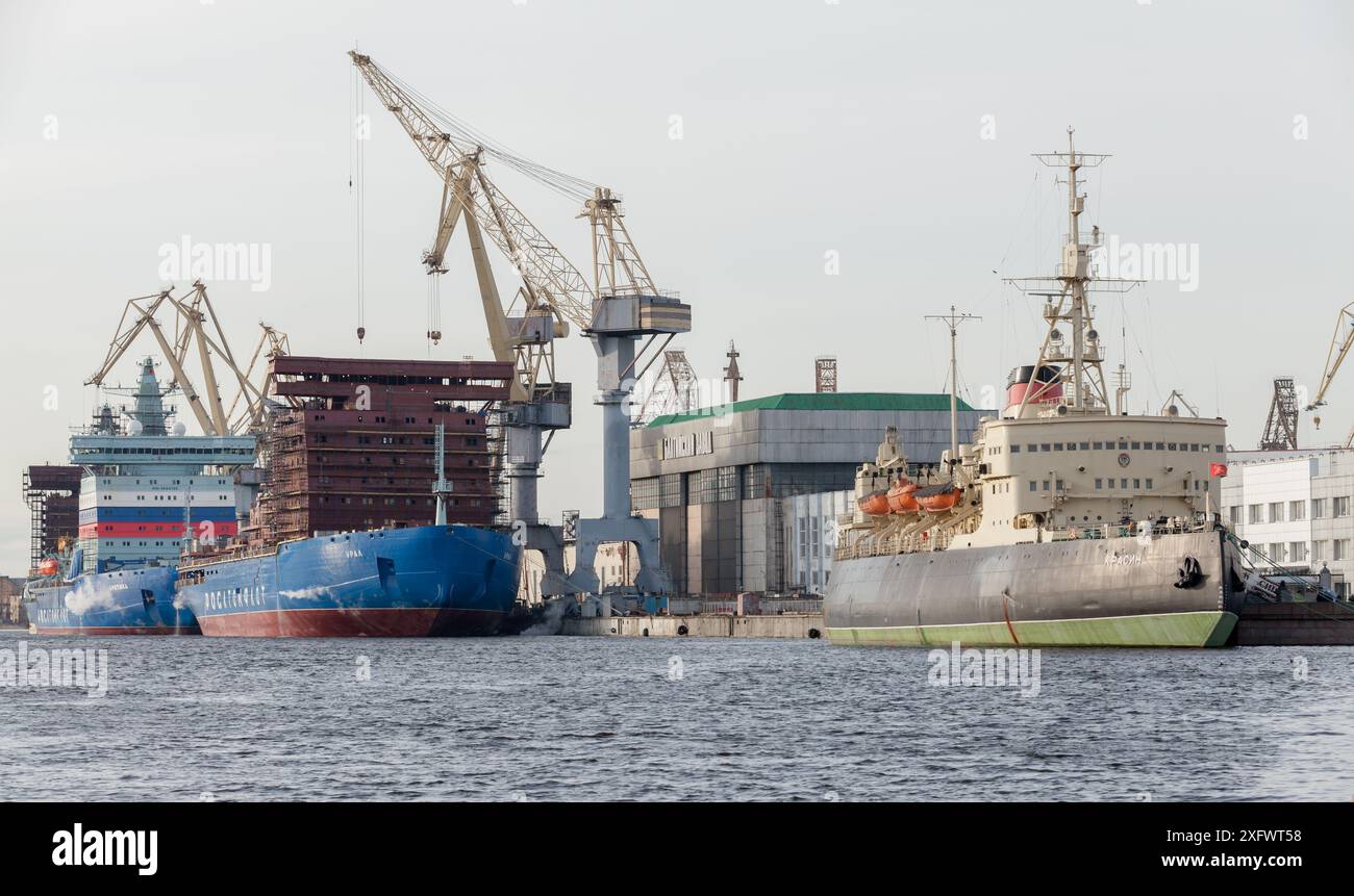 Project 22220 icebreaker hi-res stock photography and images - Alamy