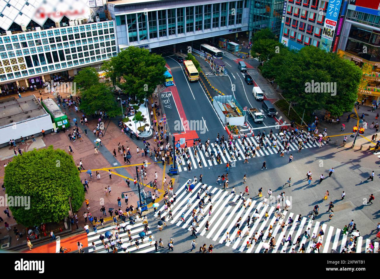 Timelapse people crossing in shibuya hi-res stock photography and ...