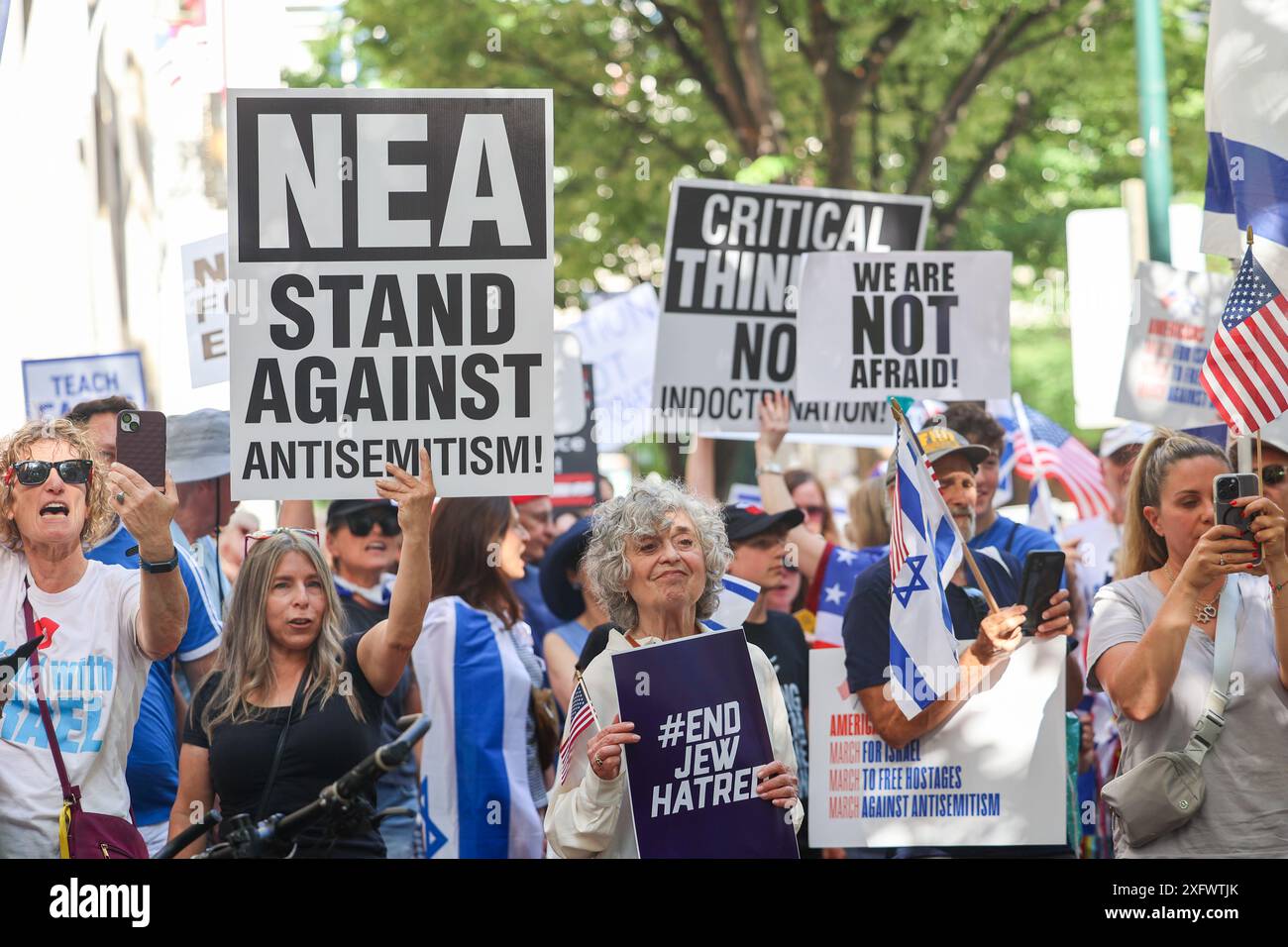 July 3, 2024, Philadelphia, Pennsylvania, USA. The National Education ...