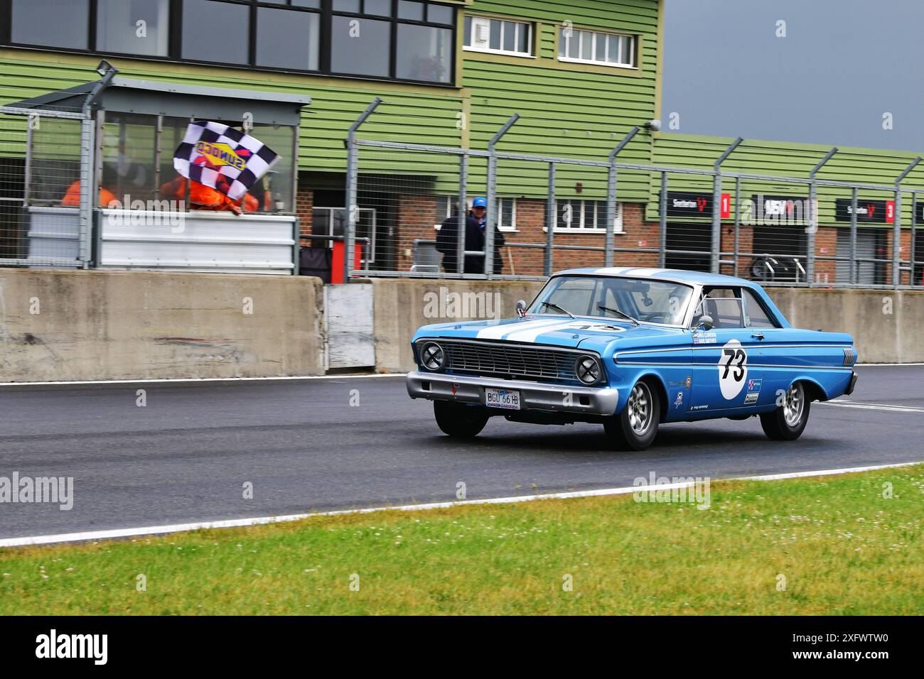 Chris Clarkson, David Smithies, Ford Falcon Sprint, HRDC Jack Sears ...