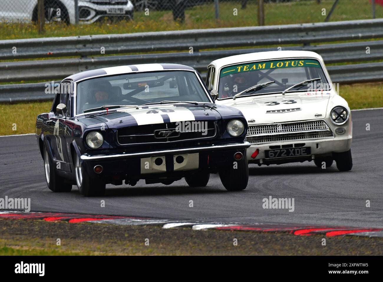 Jerry Bailey, Ford Mustang 289, Alex Williams, Lotus Ford Cortina Mk1 ...