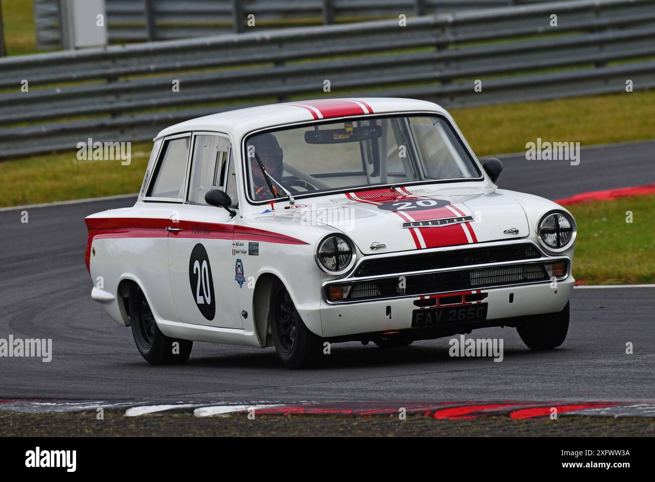 Nick Jarvis, Scott Malvern, Lotus Ford Cortina Mk1, HRDC Jack Sears ...