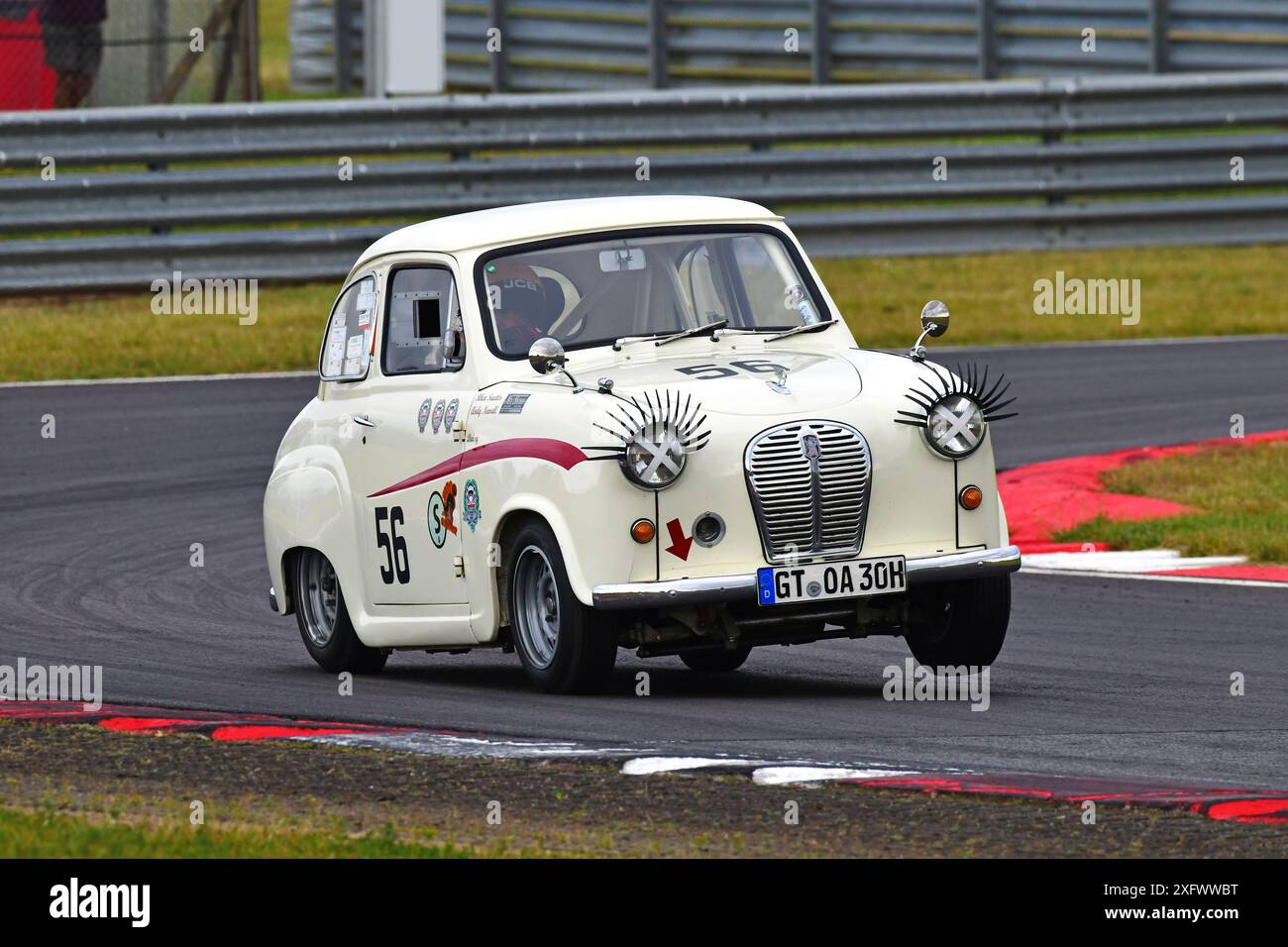 On three wheels, Rhea Sauter, Andy Newall, Austin A30 Speedwell, HRDC ...