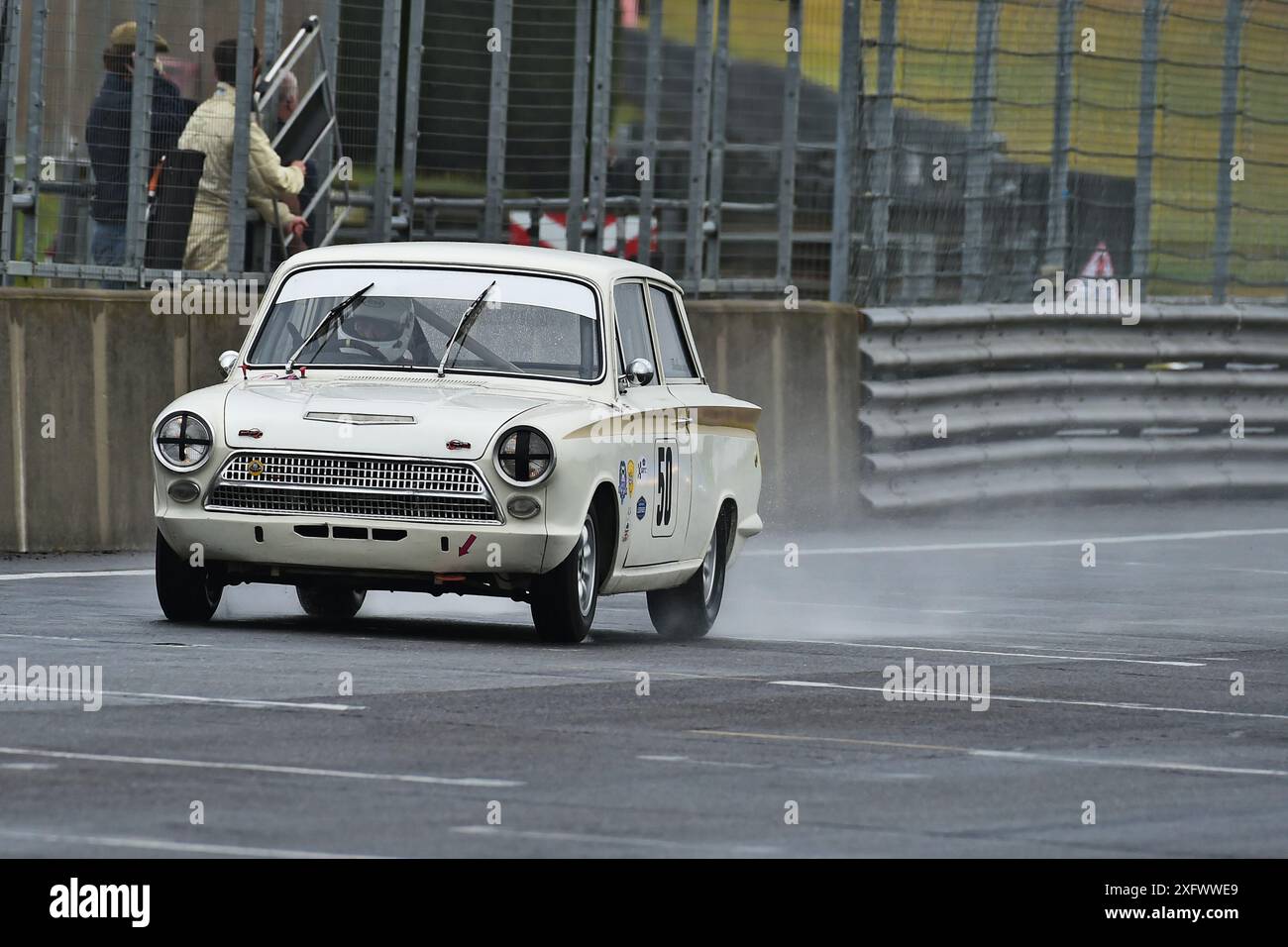 John Ure, George Ure, Lotus Ford Cortina Mk1, HRDC Jack Sears Trophy ...