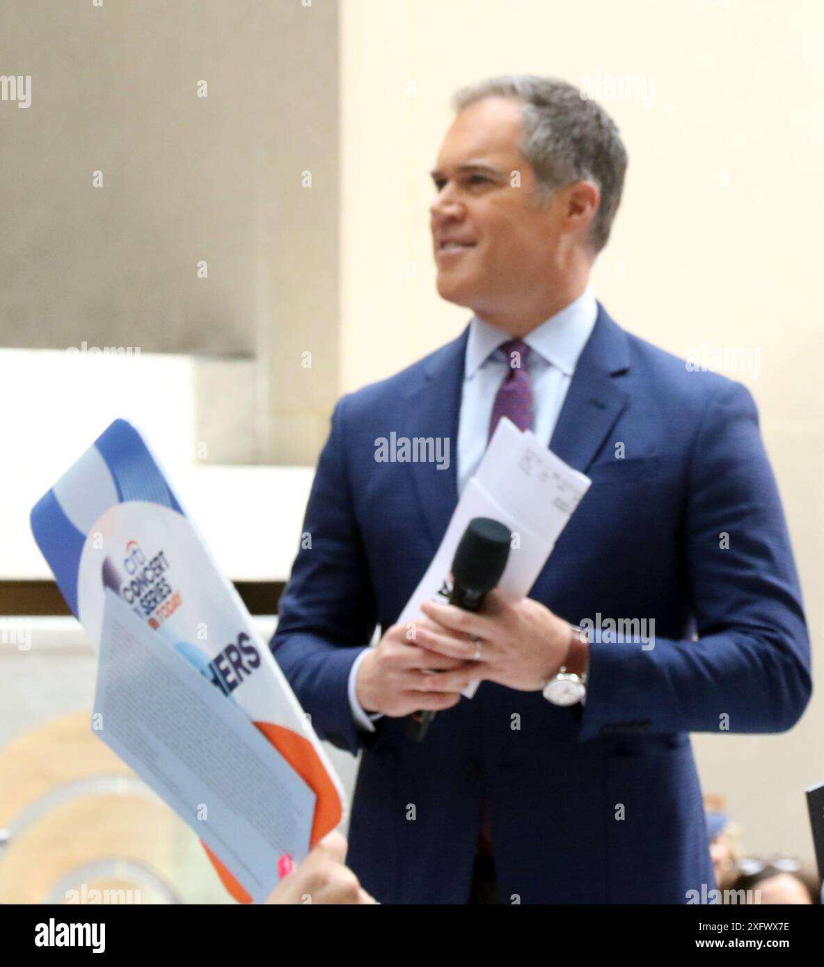 July 04, 2024 Peter Alexander, on Citi Concert Series on Today Show at ...