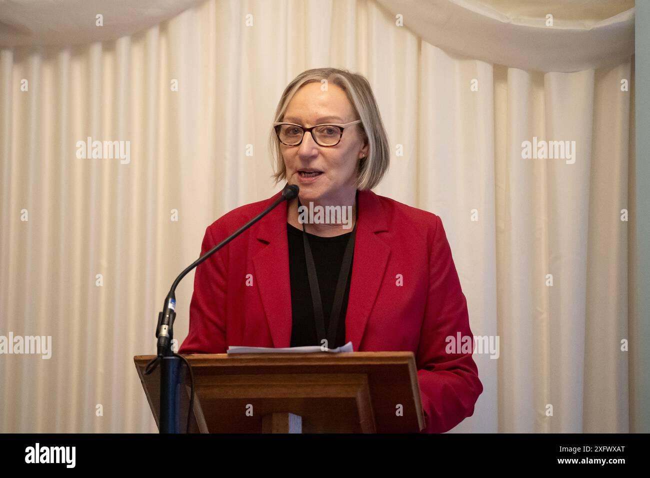 FILES PICS. 5th July, 2024. Gill Furniss MP has held her Sheffield ...