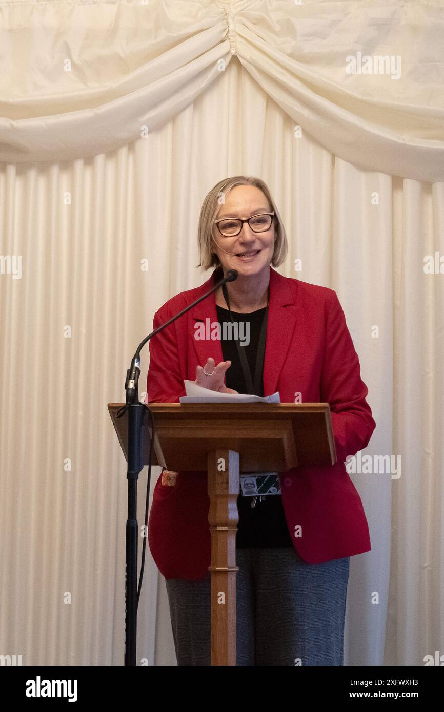 FILES PICS. 5th July, 2024. Gill Furniss MP has held her Sheffield ...
