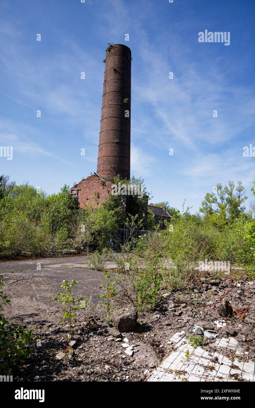 Old mill in Ramsbottom town centre Stock Photo - Alamy