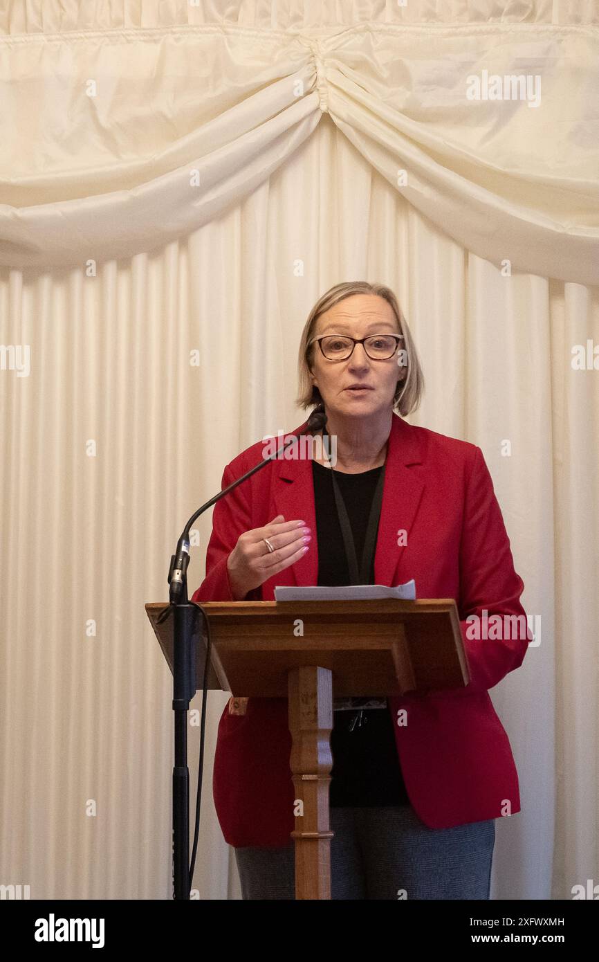 FILES PICS. 5th July, 2024. Gill Furniss MP has held her Sheffield ...
