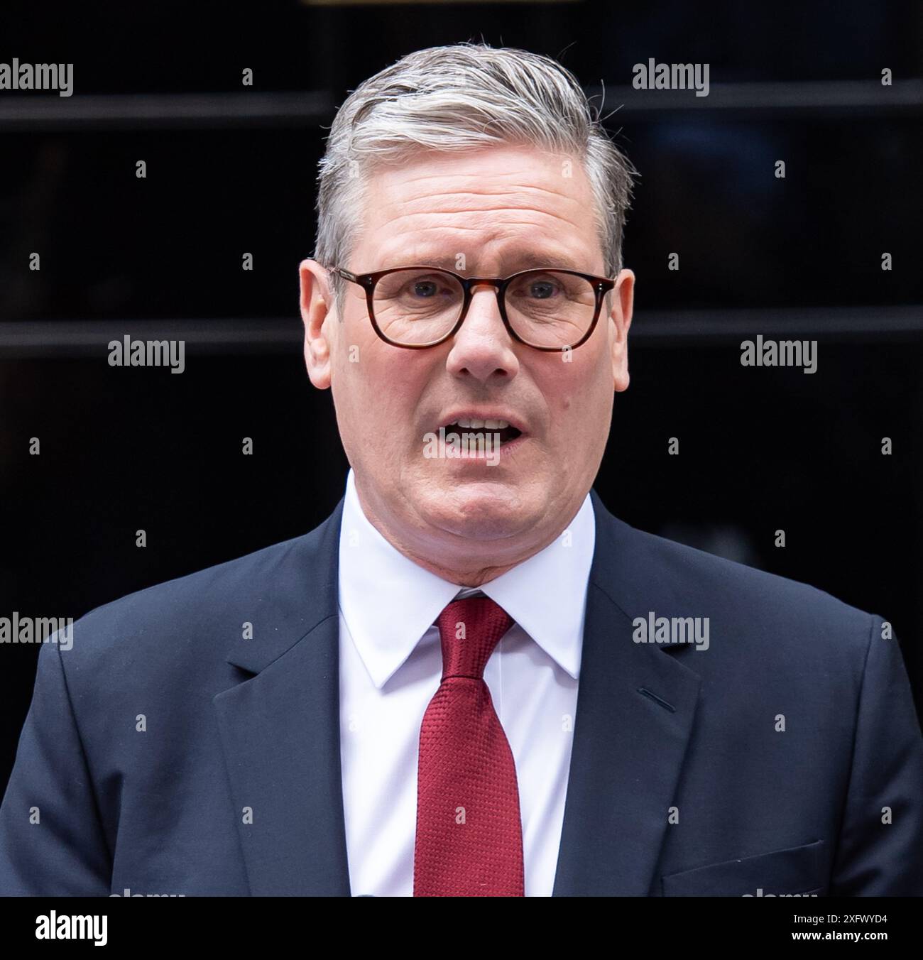 London, UK. 5th July, 2024. Britain's newly appointed Prime Minister ...