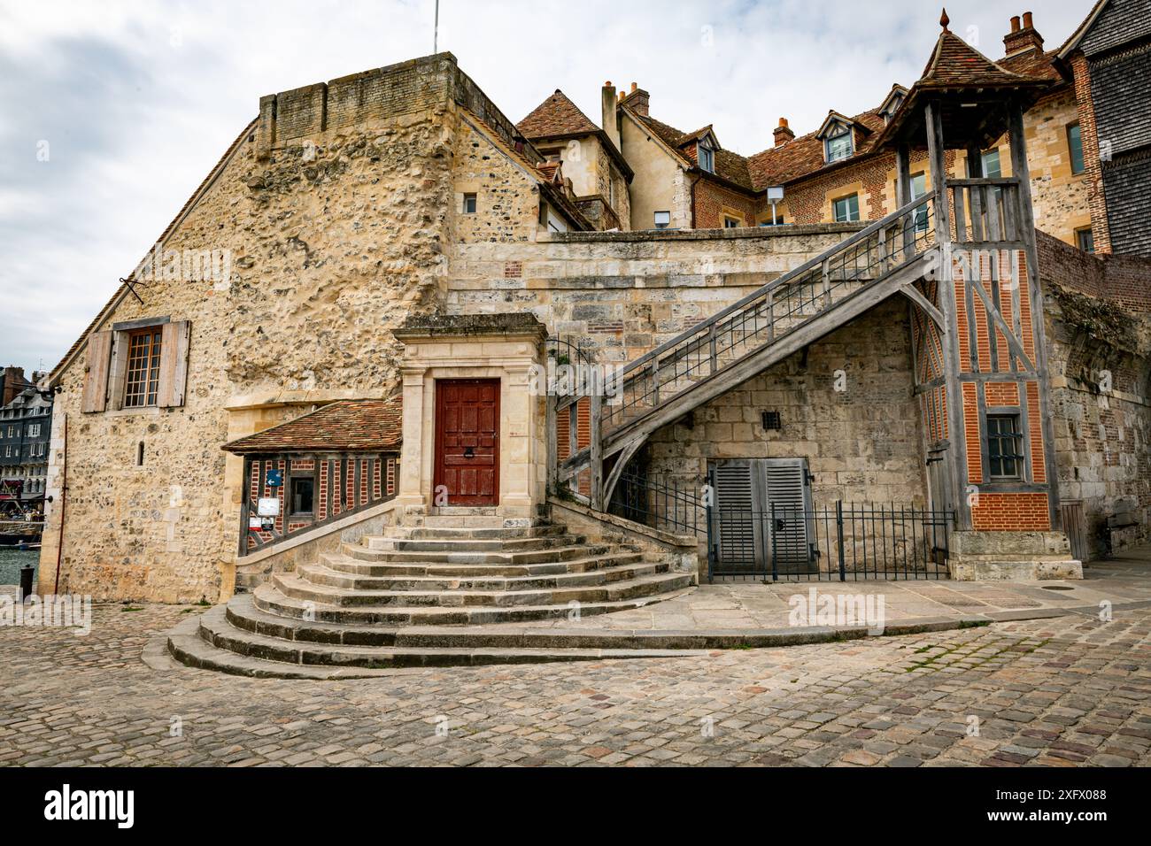 the Old town Hall Honfleur France Stock Photo - Alamy