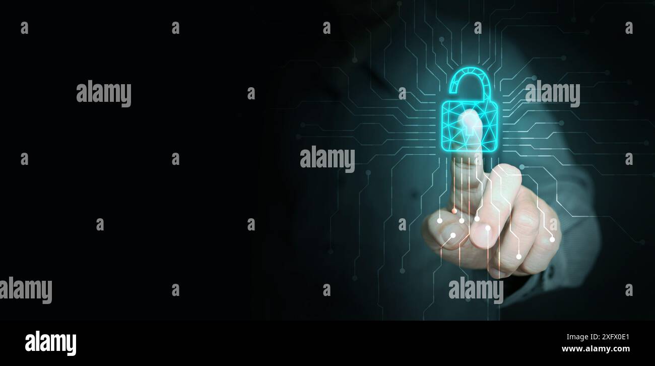 Cyber security database control hi-res stock photography and images - Alamy