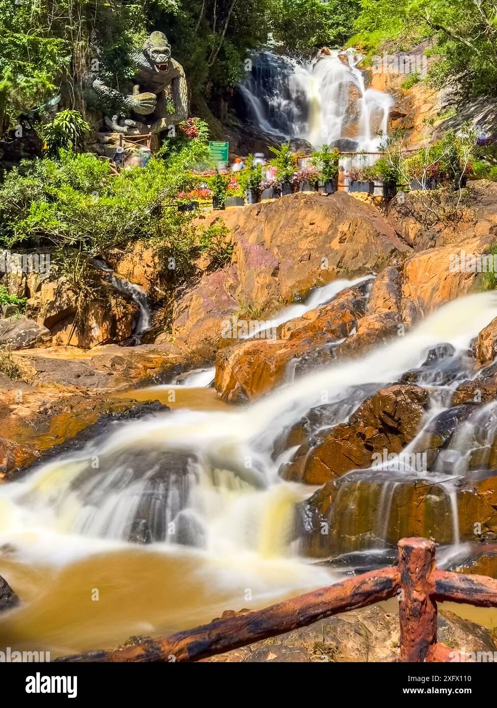 Datanla Waterfall in Da Lat, Vietnam Stock Photo - Alamy