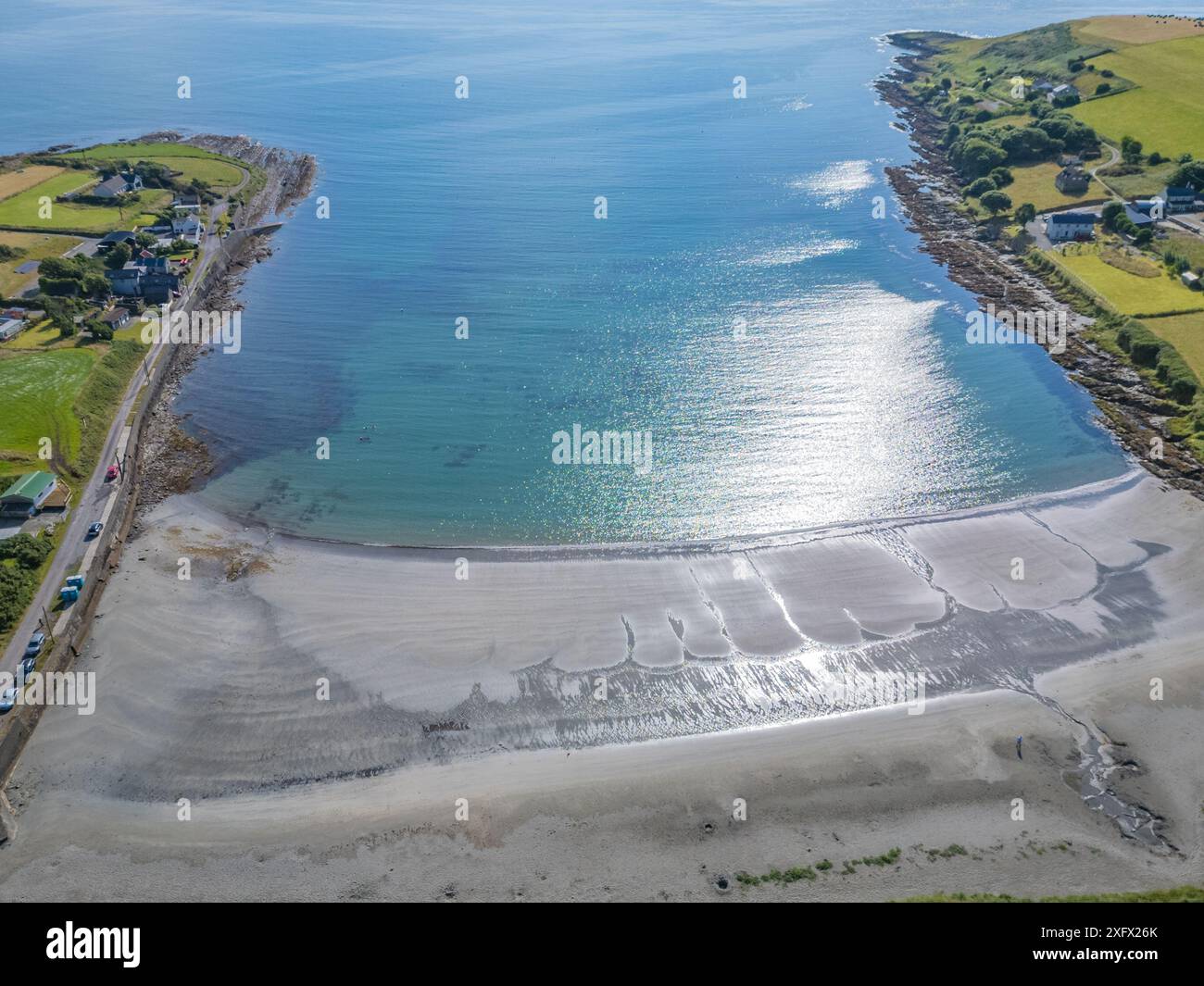 Blind Strand, Courtmacsherry, Co. Cork Stock Photo - Alamy