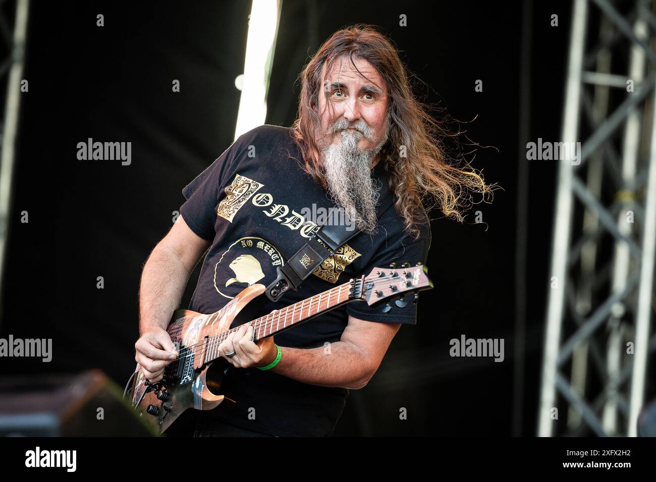 Trey Spruance of Mr Bungle at Tons of Rock Festival in Norway in June ...