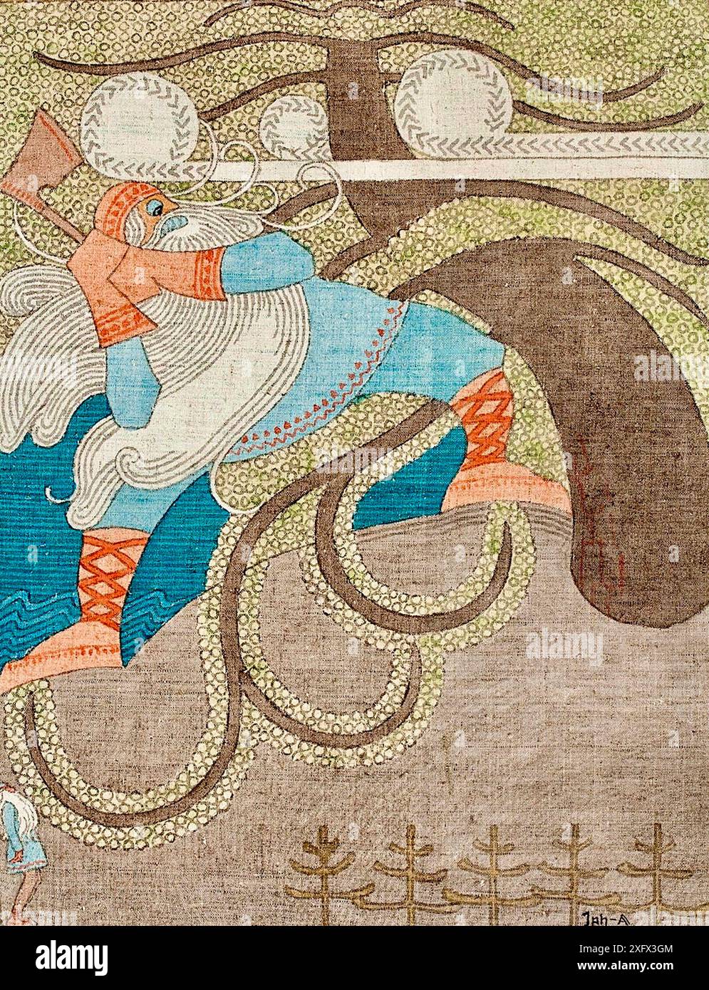 The felling of the great oak hi-res stock photography and images - Alamy