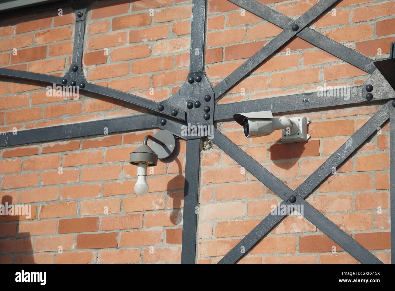 CCTV security camera operating outdoor Stock Photo - Alamy