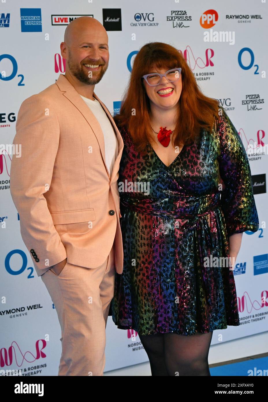 LONDON, UK. 5th July, 2024. Jenny Ryan, Thomas Wolski attends the ...
