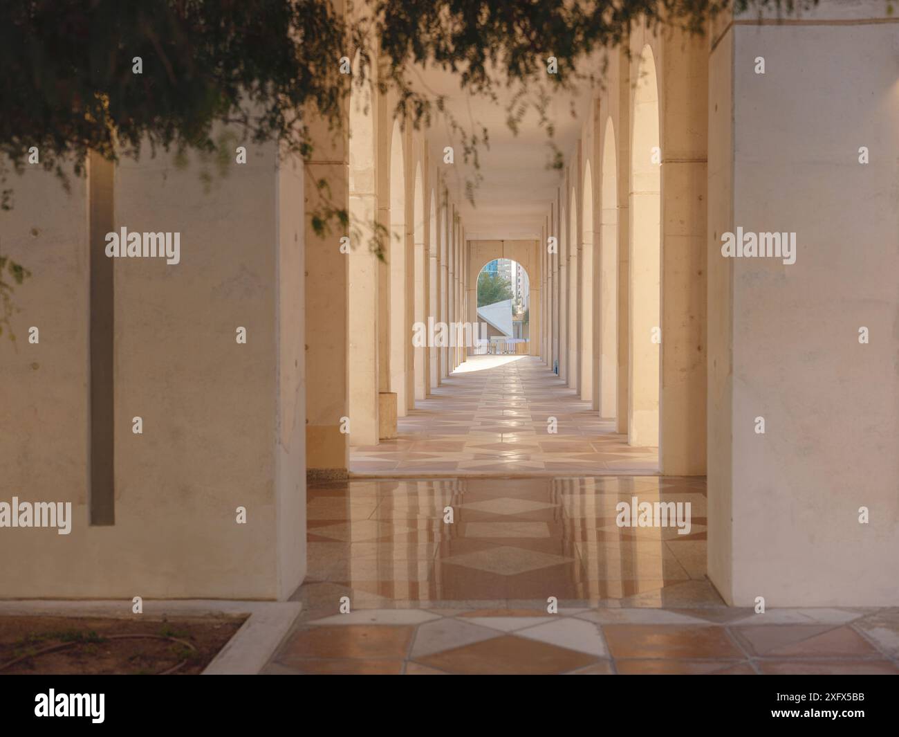 Exterior view of the Cultural Foundation, a museum and exhibition hall ...