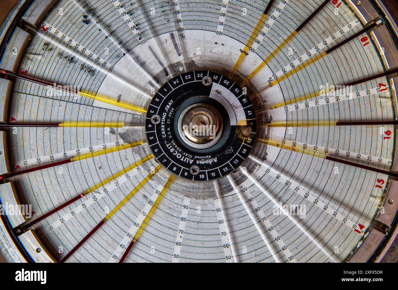 Vials of blood from a Hermit thrush (Catharus guttatus) in a centrifuge ...