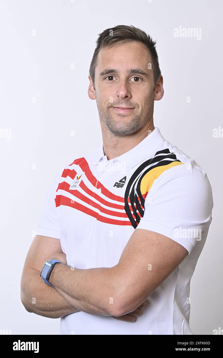 Brussels, Belgium. 04th July, 2024. Belgian Timothy Herman poses for ...